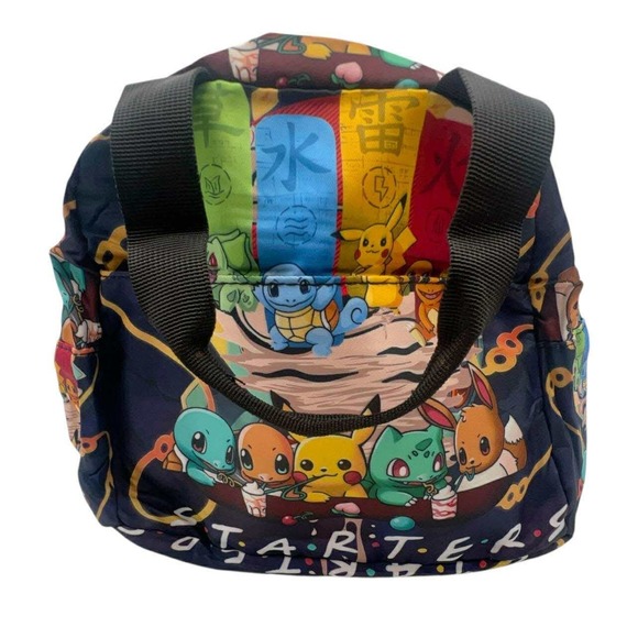Kitchen | Pokemon Starters Insulated Lunch Box Bag Pikachu Charmander ...